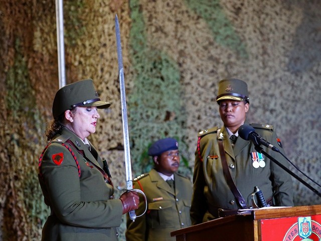 Nelson Mandela Artillery Regiment (NMAR) Change of Command | The ...